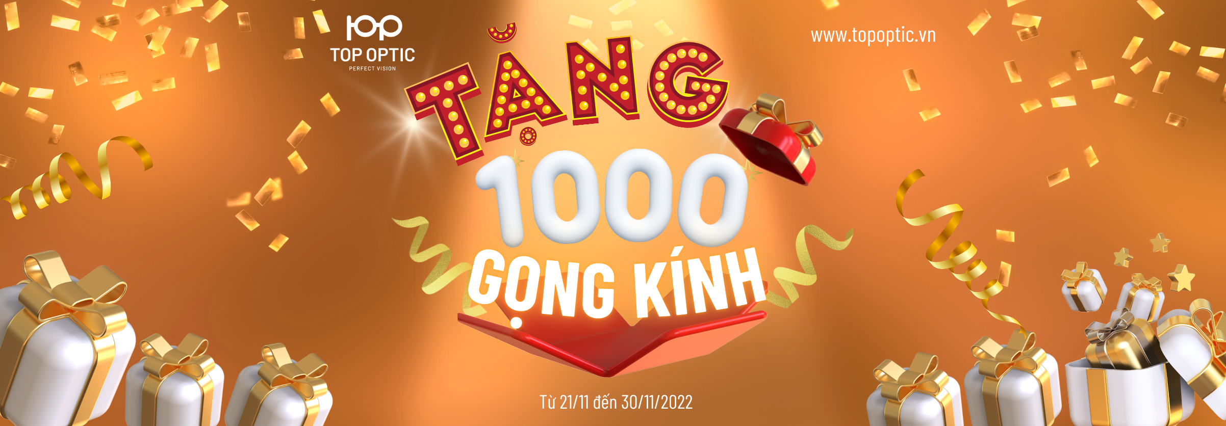 TẶNG MIỄN PHÍ 1.000 GỌNG KÍNH MỪNG SINH NHẬT TOP OPTIC - TOP OPTIC Mắt ...
